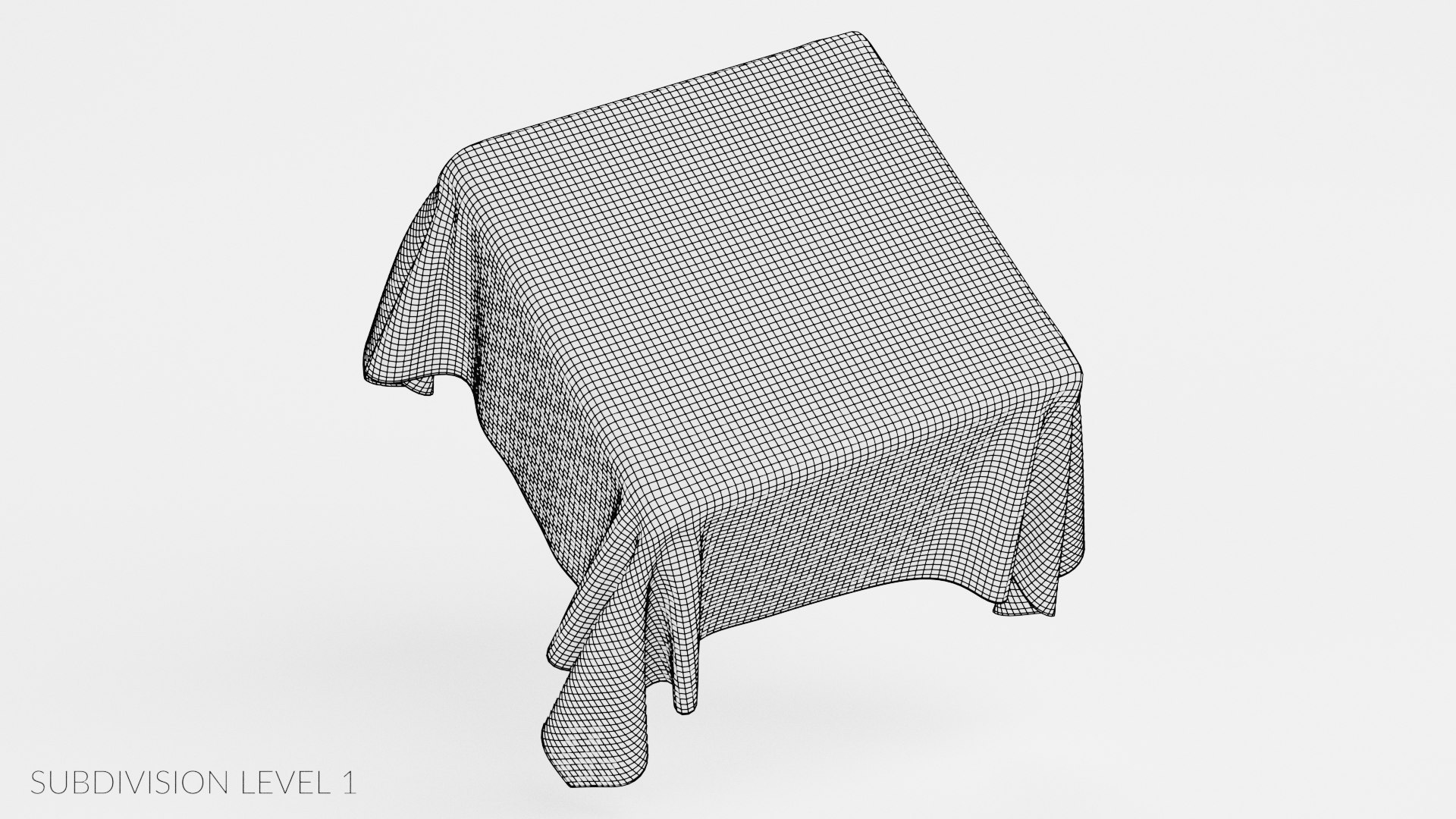 Table cloth tablecloth 3D model - TurboSquid 1507183