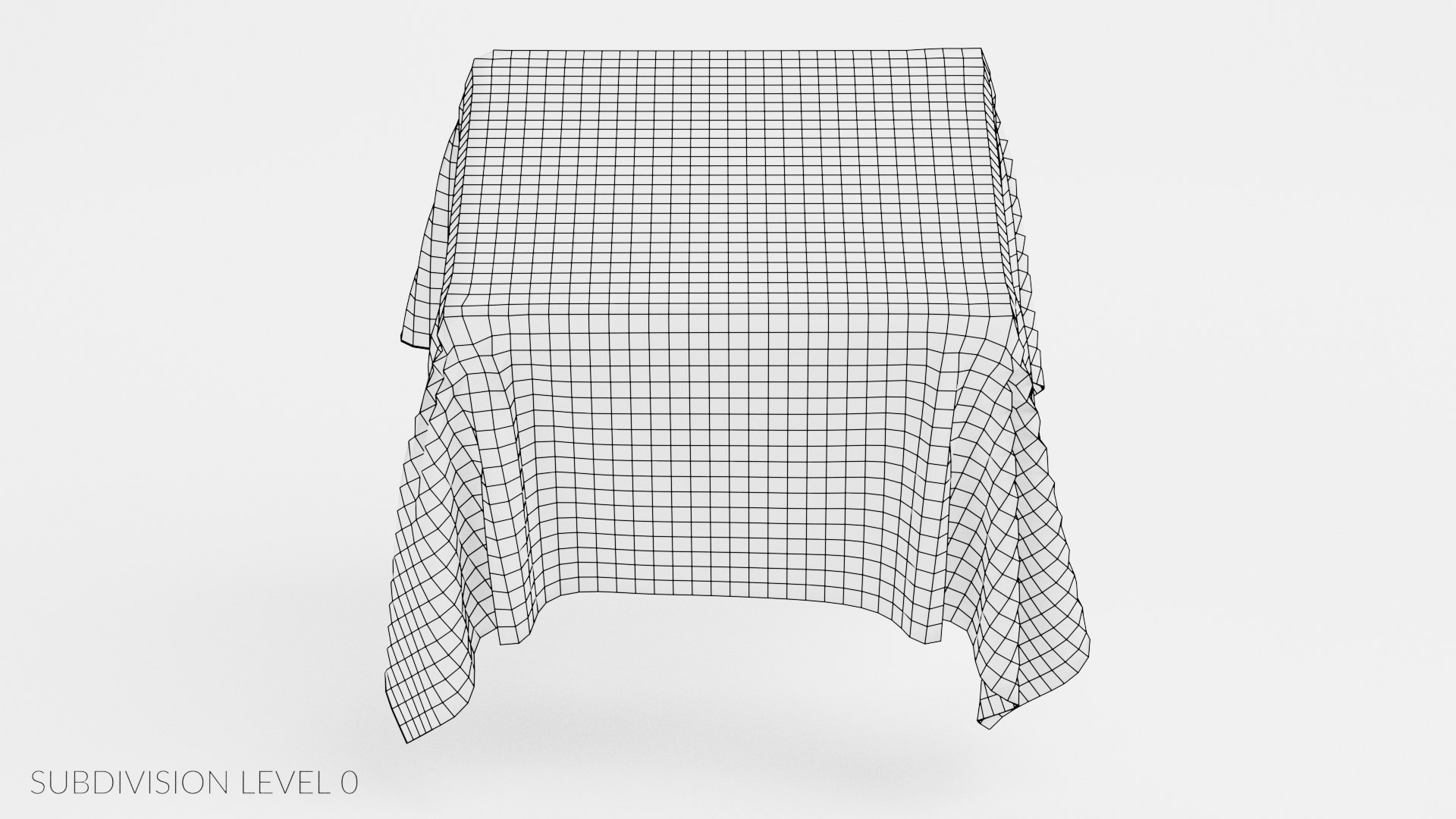 Table cloth tablecloth 3D model - TurboSquid 1507183