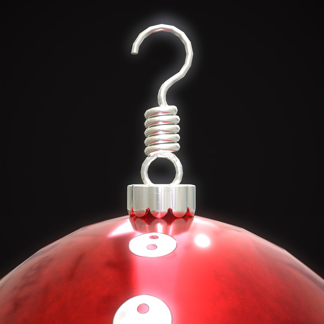3D Model Santa Christmas Ball - TurboSquid 2010624