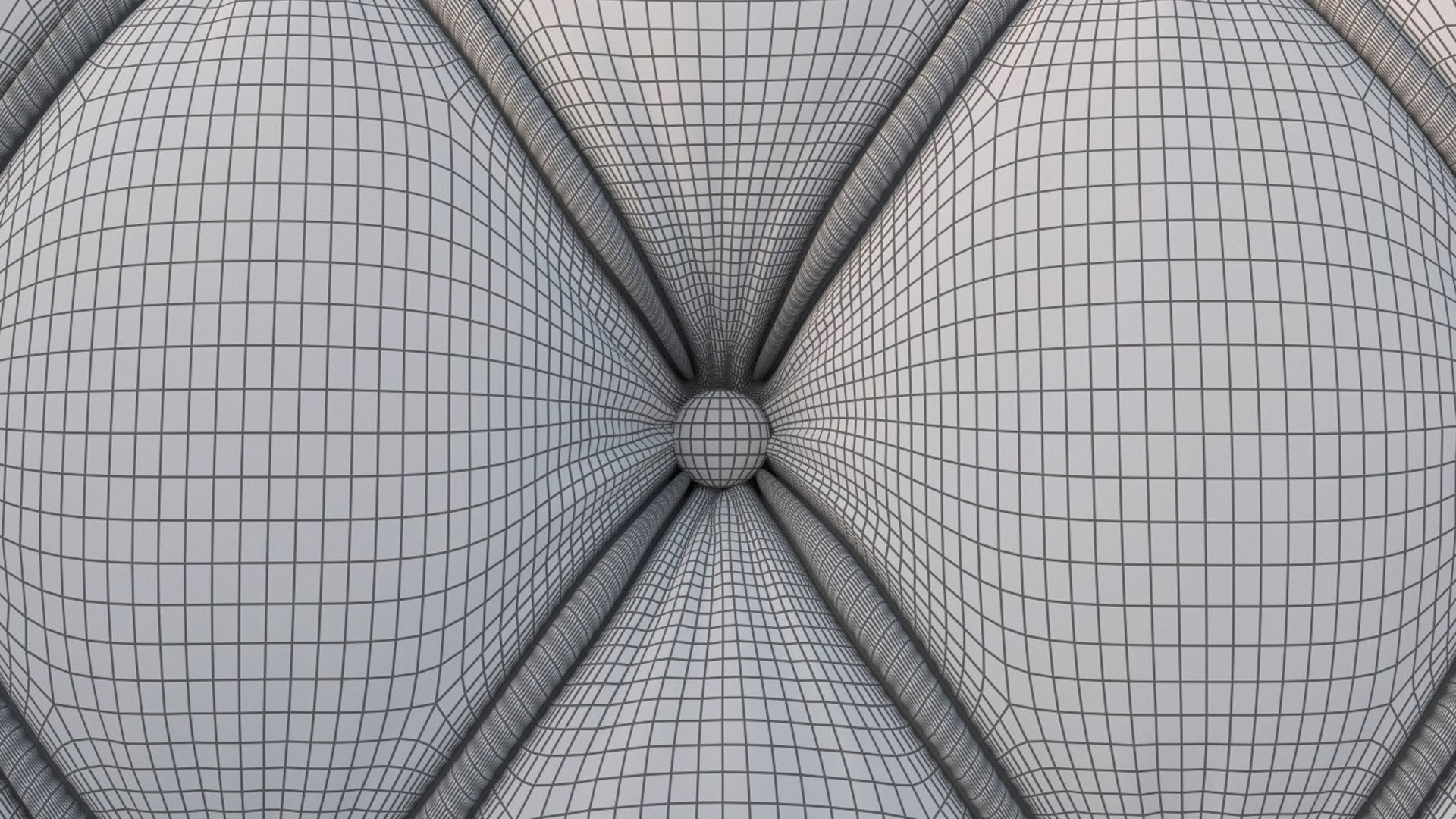 3D Model Chesterfield Couch Sofa - TurboSquid 2021659