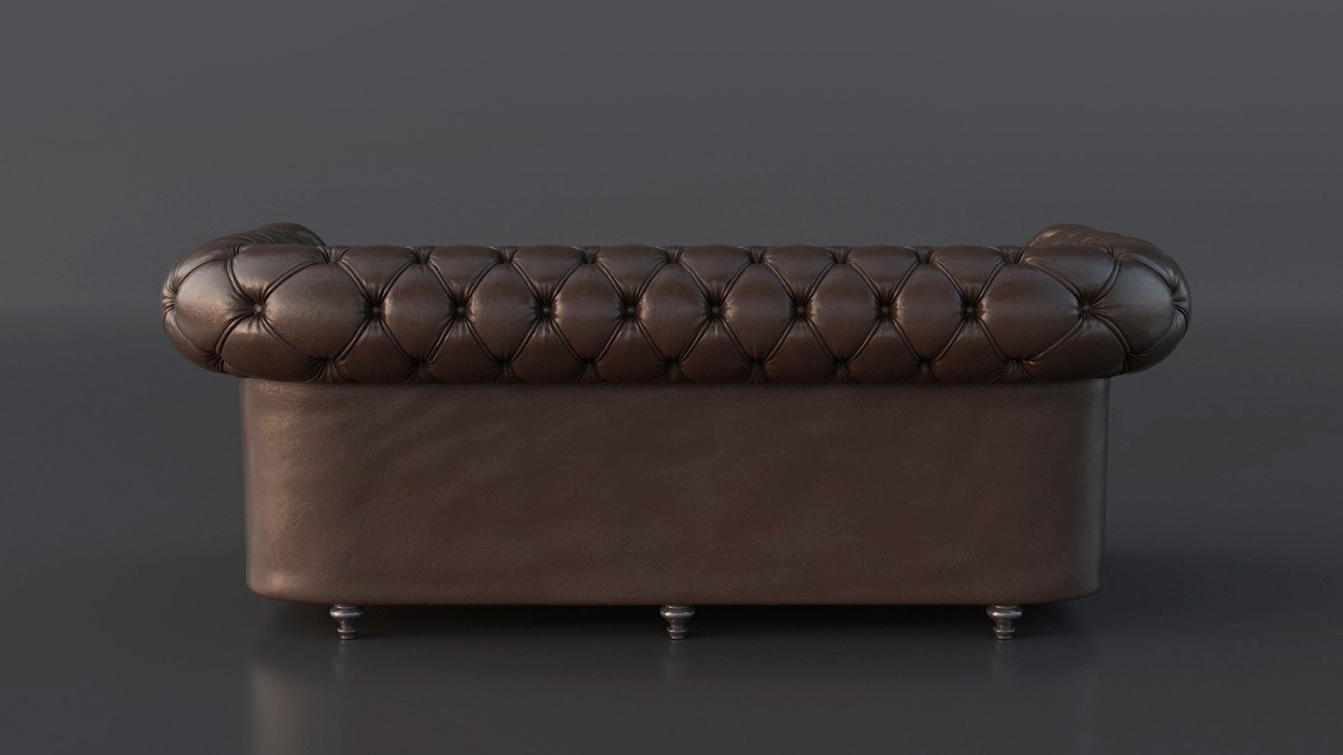 3D Model Chesterfield Couch Sofa - TurboSquid 2021659