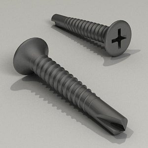 3d model screw