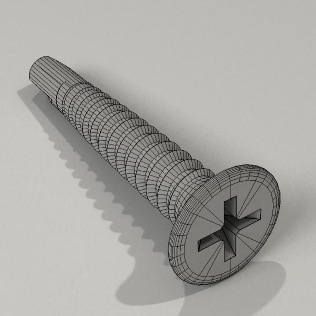 Screw model - TurboSquid 577544