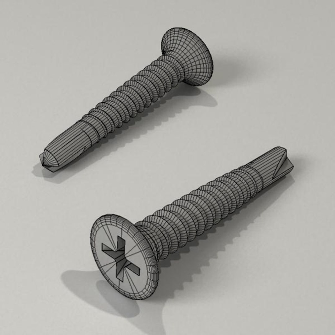 Screw model - TurboSquid 577544