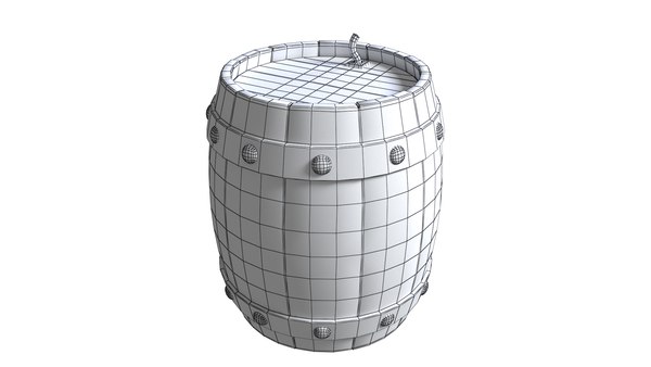 Stylized Gunpowder Keg model - TurboSquid 1839805