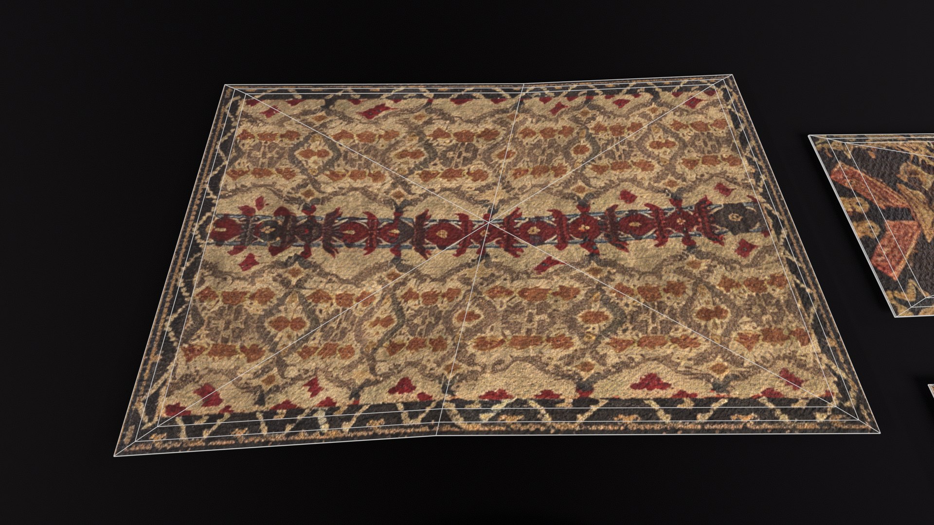 3D Japanese Rugs - TurboSquid 2222769