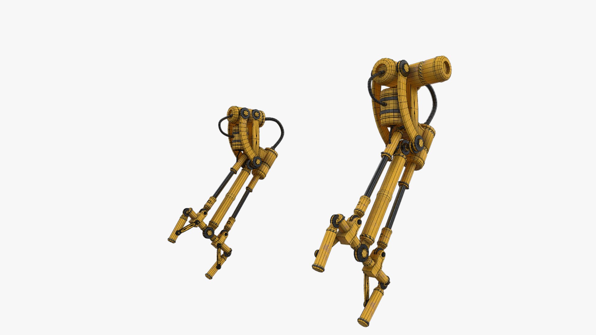 Sci fi construction mech 3D model - TurboSquid 1376553