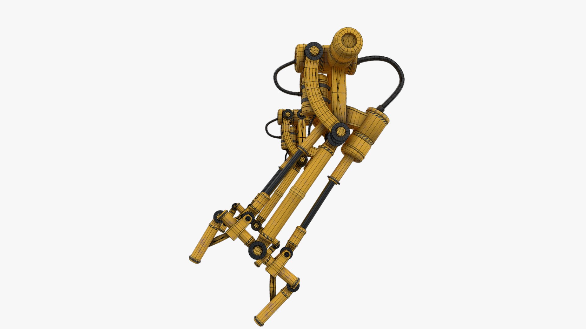 Sci fi construction mech 3D model - TurboSquid 1376553