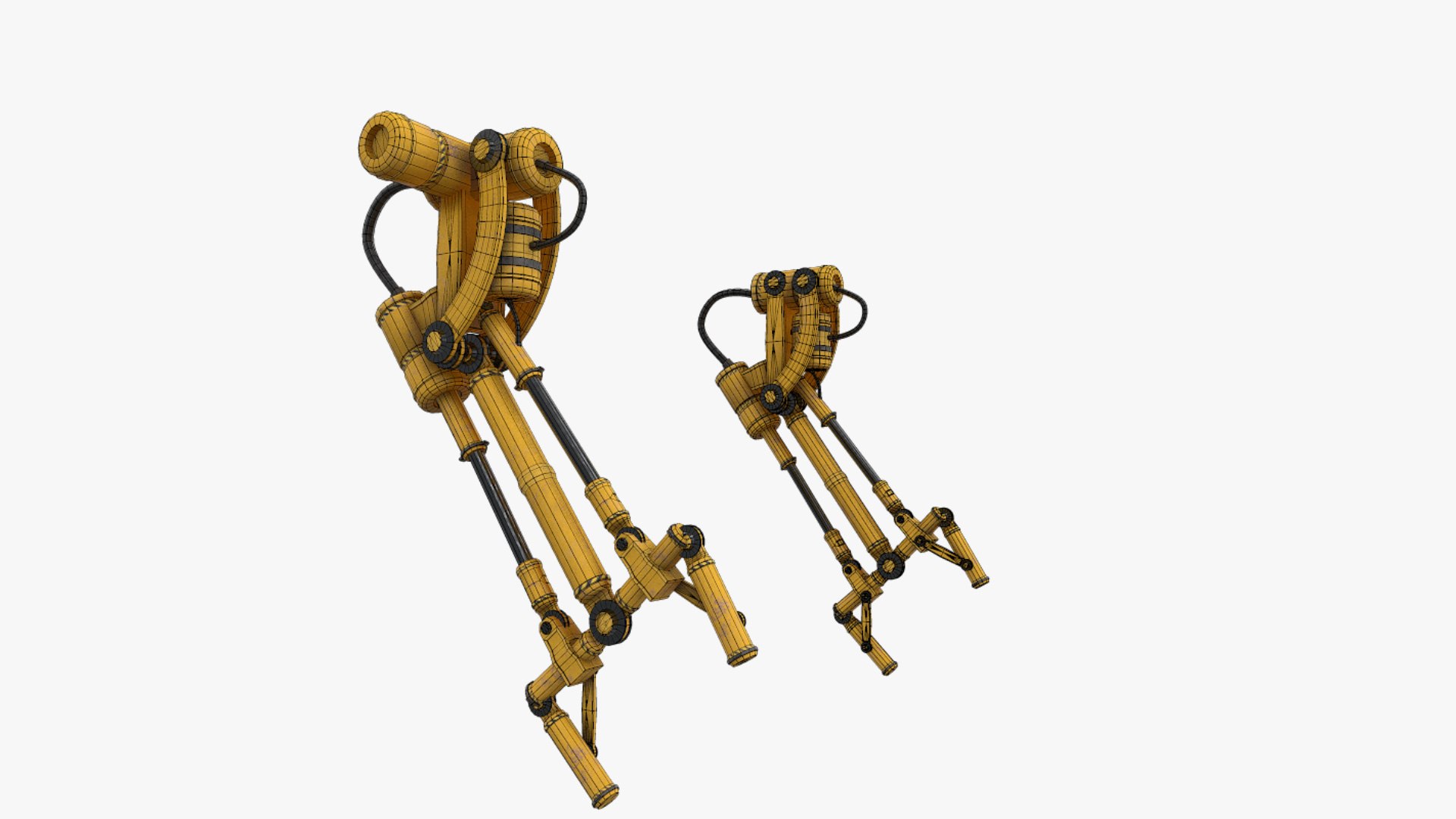 Sci fi construction mech 3D model - TurboSquid 1376553