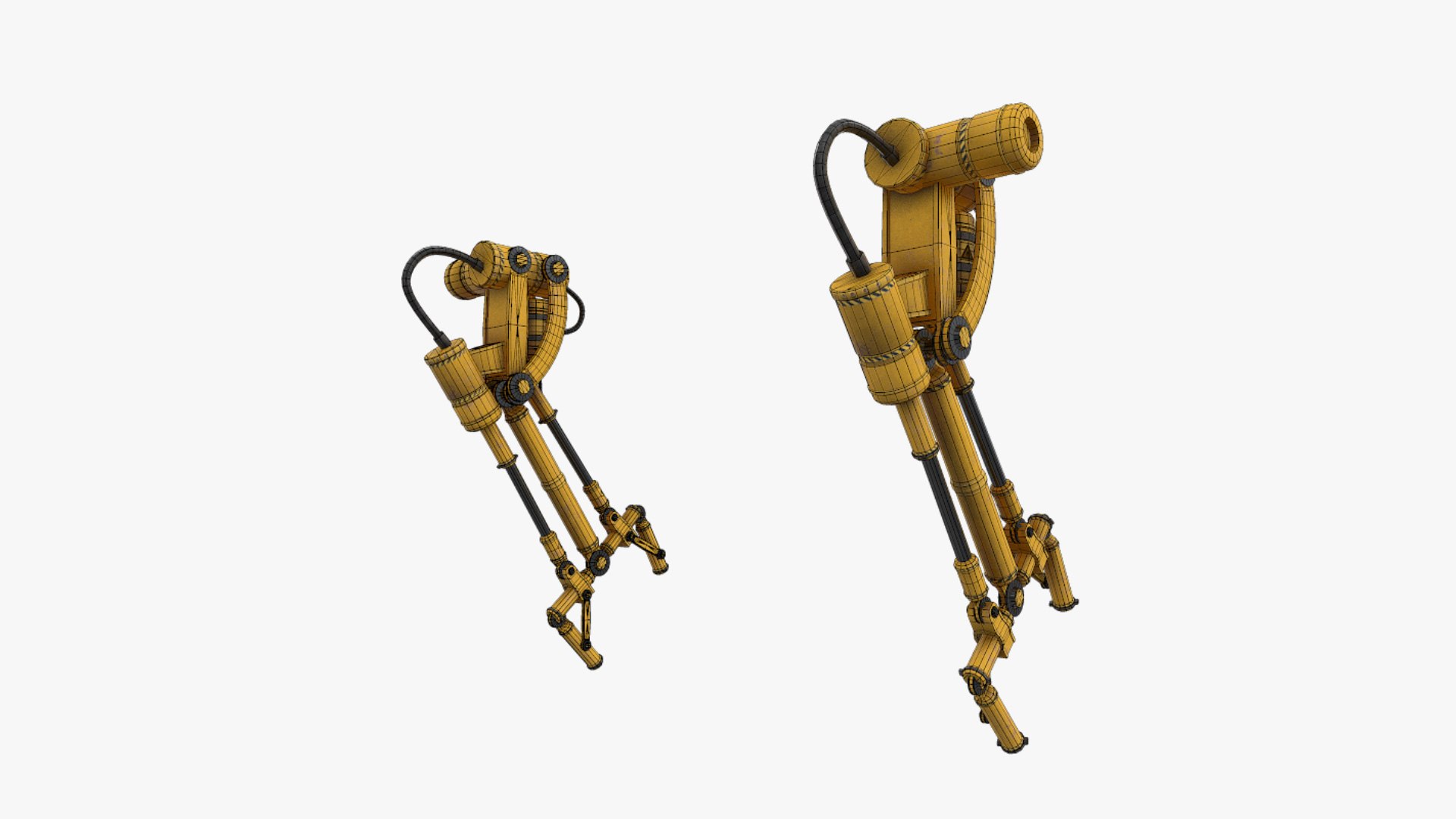 Sci fi construction mech 3D model - TurboSquid 1376553