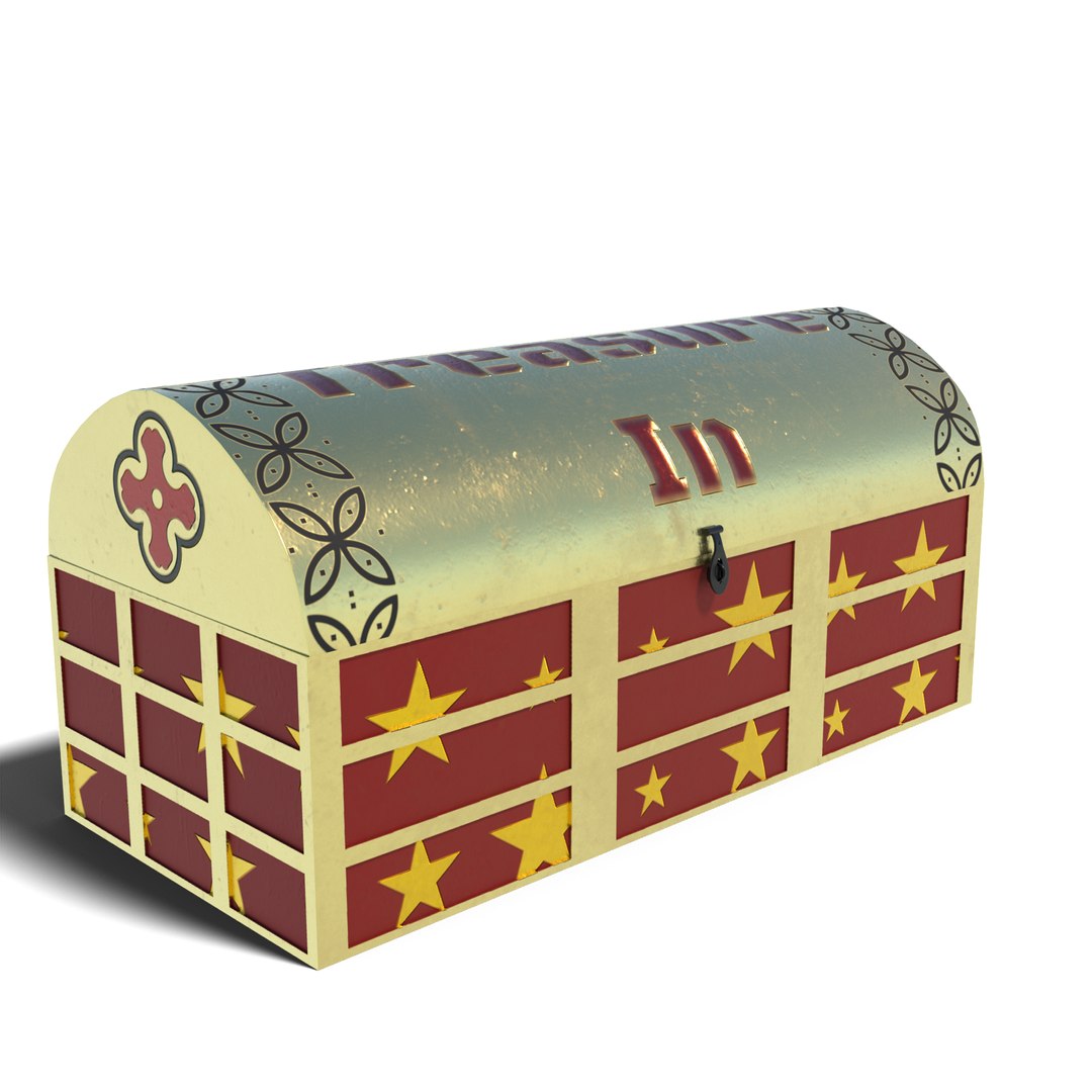 Magic Treasure Chest 3D Model - TurboSquid 2081716