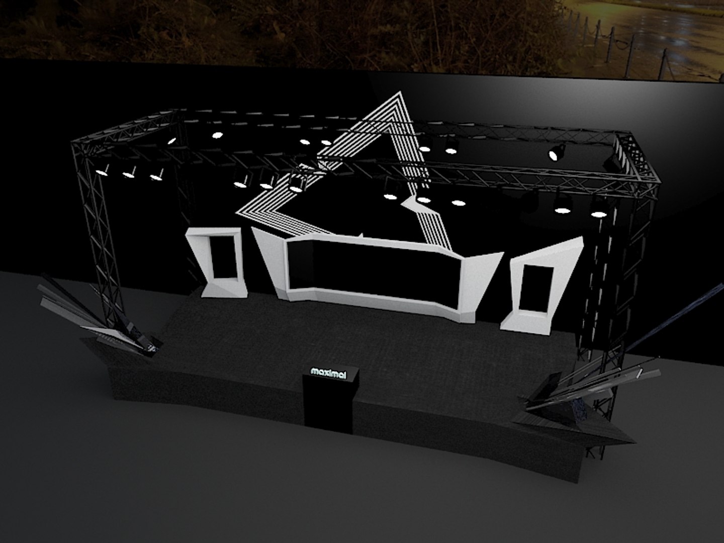 Stage 3D Model - TurboSquid 1197679