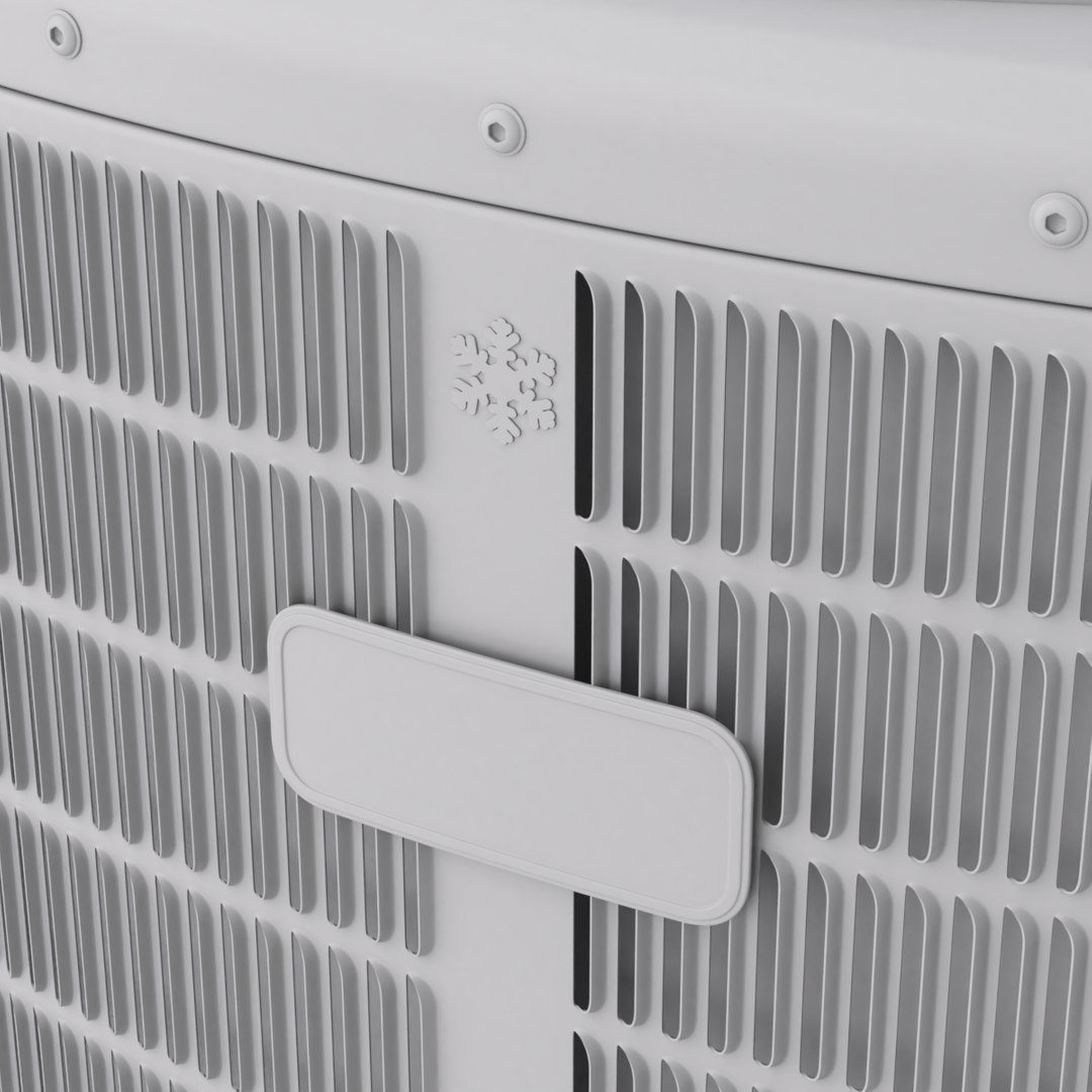 3D Ac Heating Unit Model - TurboSquid 1703233