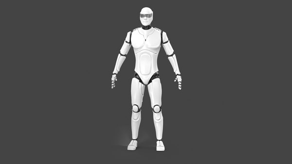 modelo 3d Robot cyborg masculino - TurboSquid 1995385