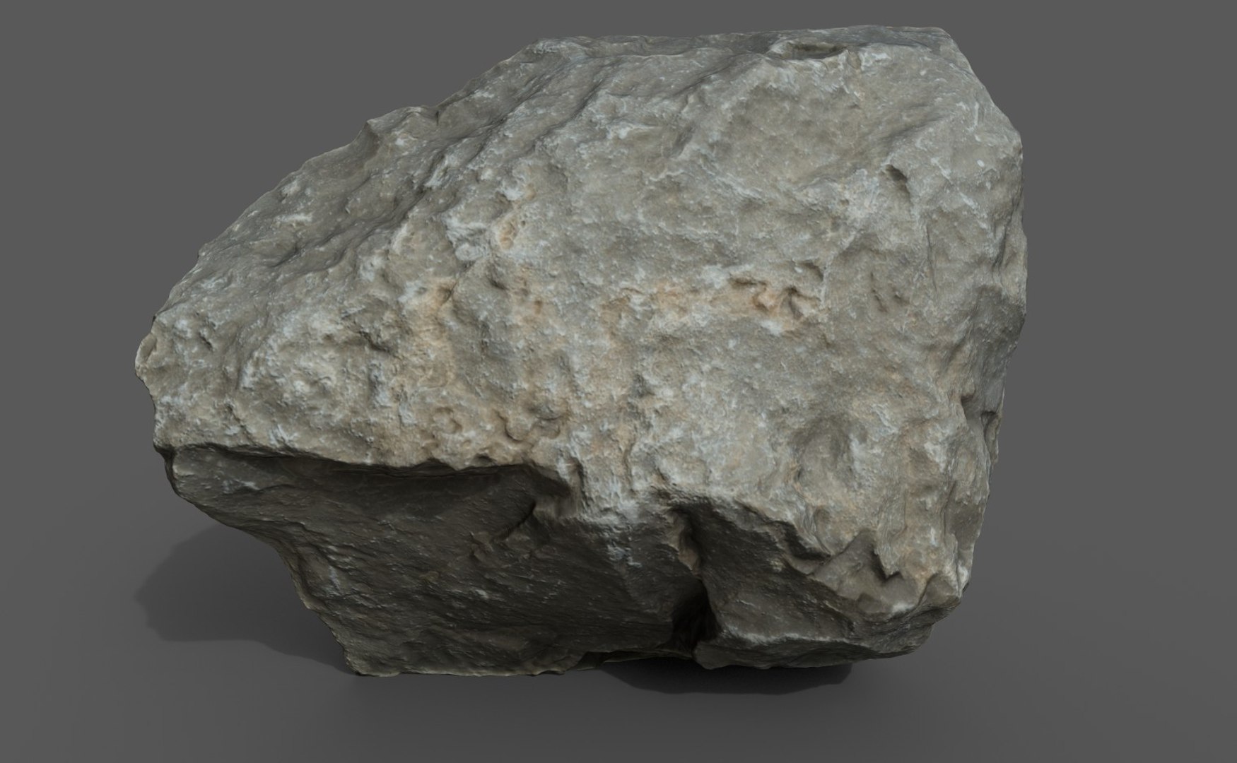 Small grey rock 3D model - TurboSquid 1358812