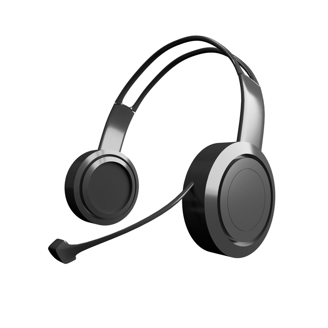3D Generic Headphones - TurboSquid 1205932