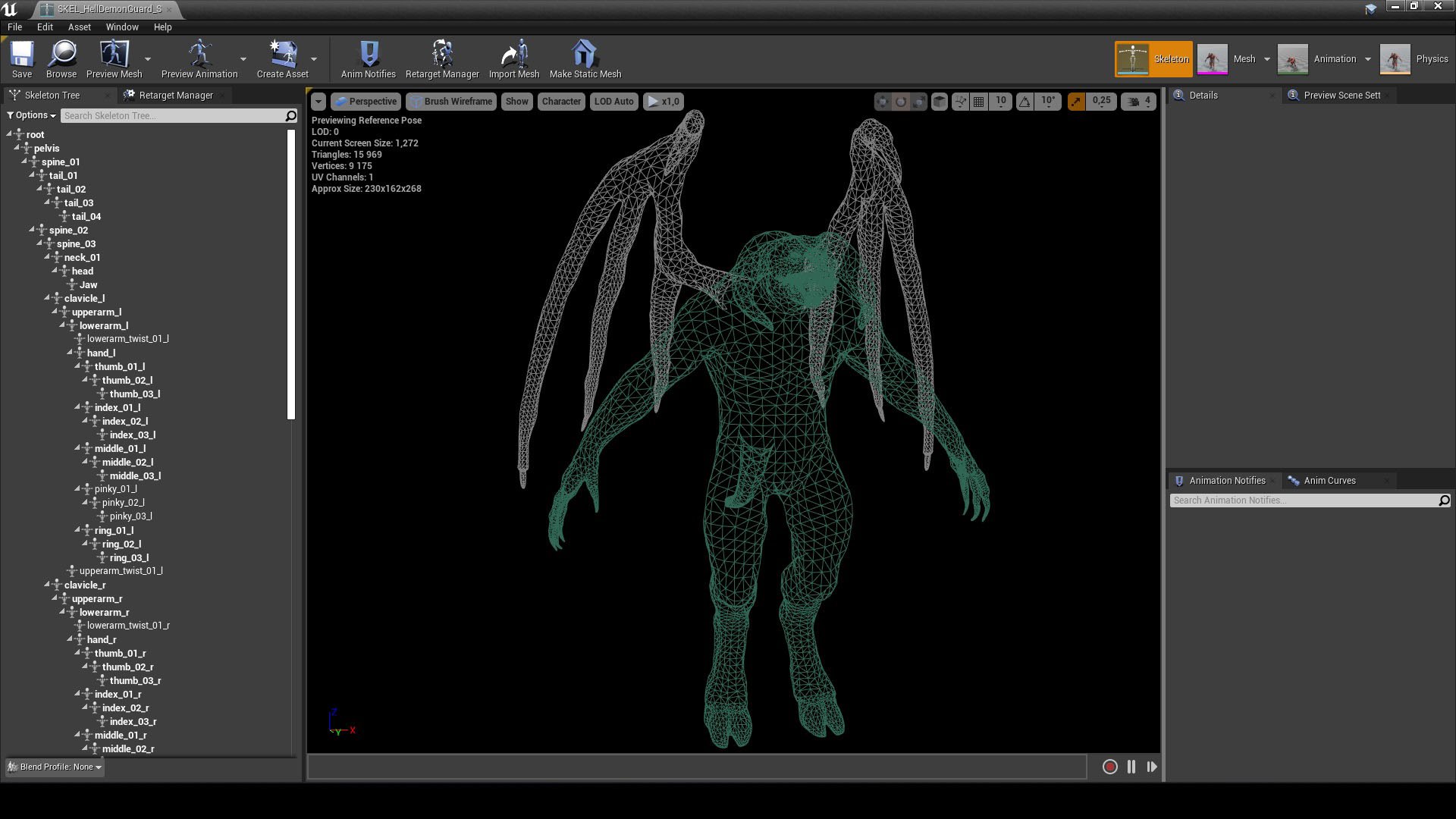 3D Hell Demon Guard - TurboSquid 2442835