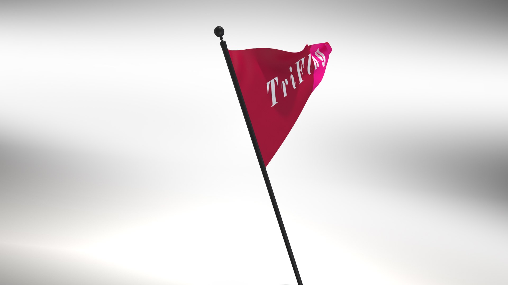 3D Flag Tri Model - TurboSquid 1688620