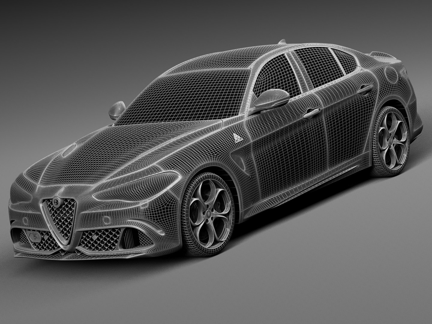 3d 2016 Alfa Romeo