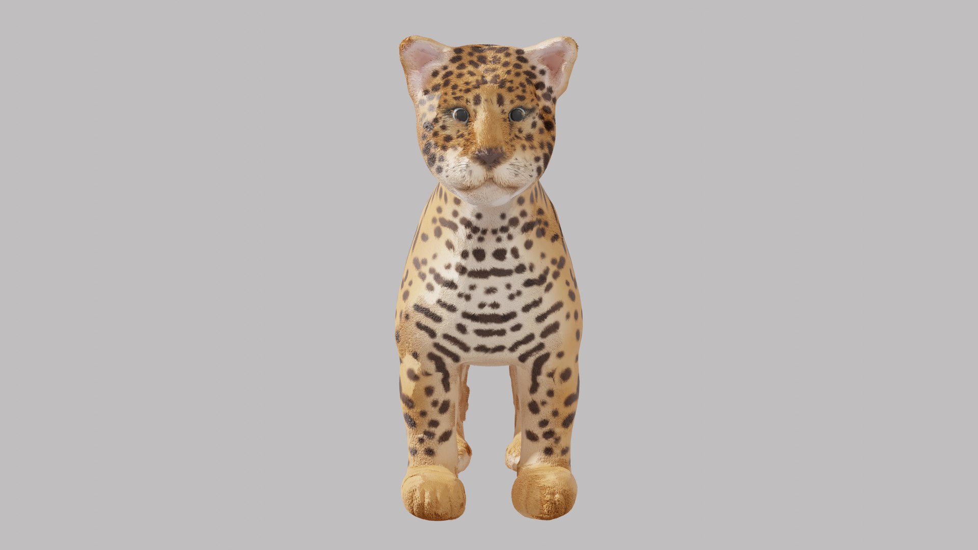 Young Jaguar Cat RIGGED 3D - TurboSquid 2070322