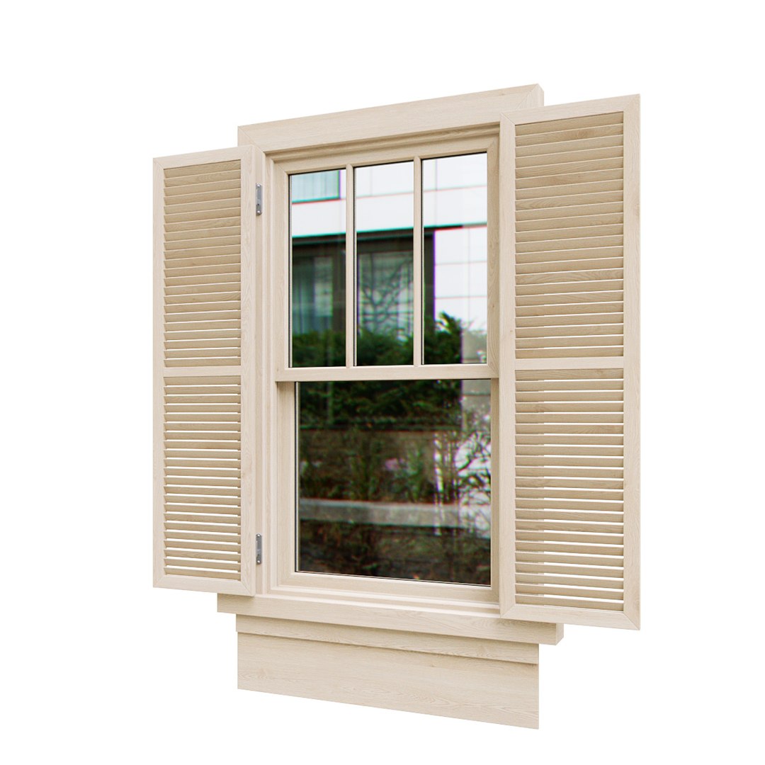 3D Model Exterior Windows Optimized V13 - TurboSquid 1857645