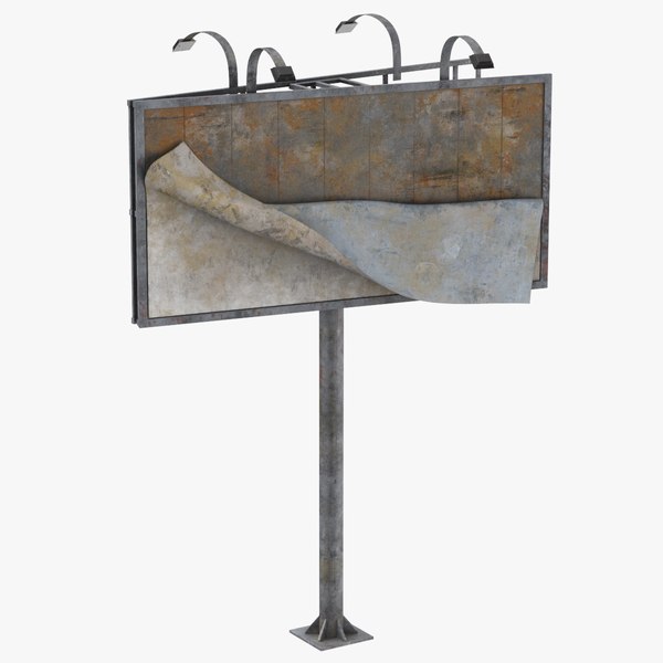 3D model Regular Billboard 05 Clean - TurboSquid 1893522