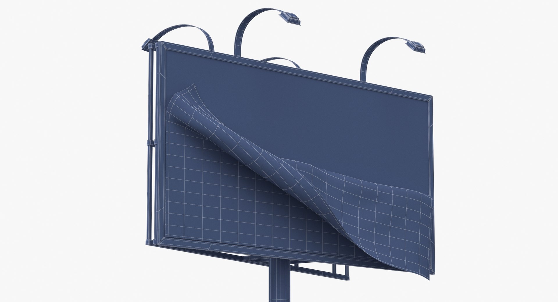 Regular Billboard 07 Damaged model - TurboSquid 1893500