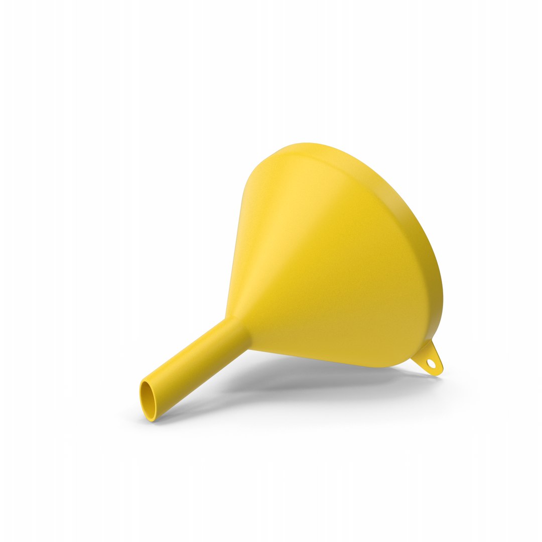 Plastic Funnel 3D Model - TurboSquid 2147458