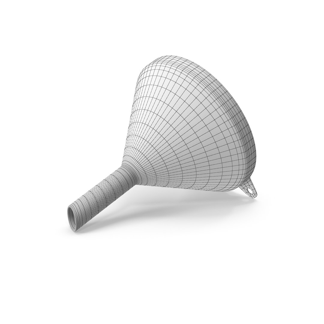 Plastic Funnel 3D Model - TurboSquid 2147458