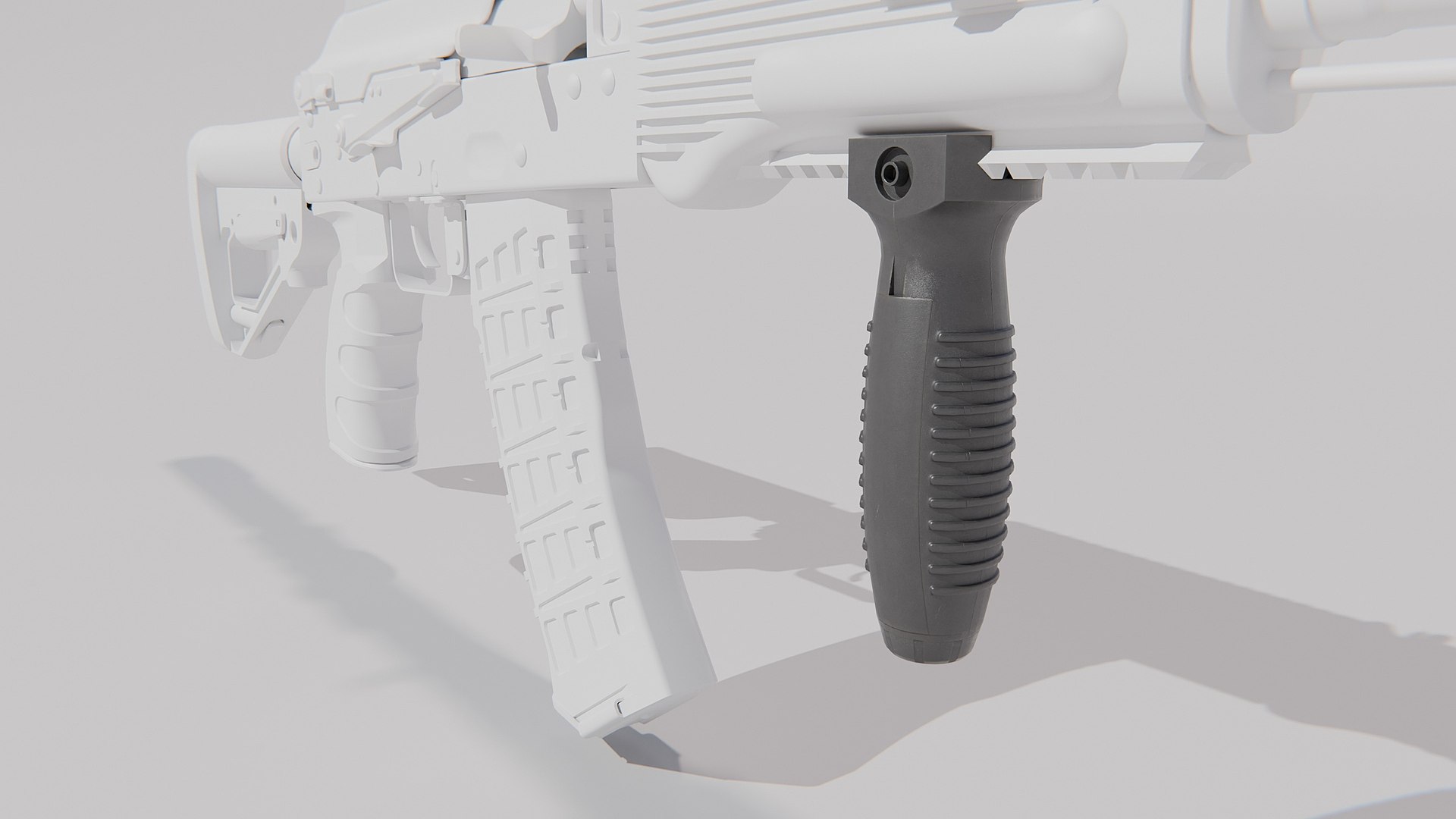 3D Model Foregrip Vertical Tactical Arcturus KM-AK GRP-012 - TurboSquid ...