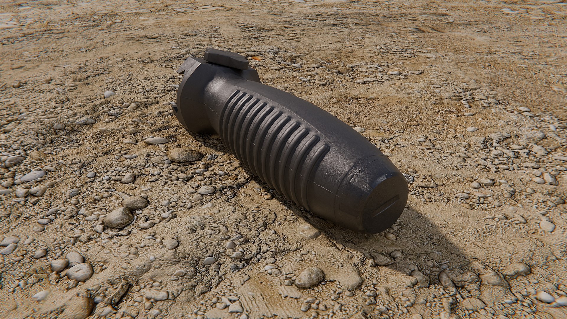 3D Model Foregrip Vertical Tactical Arcturus KM-AK GRP-012 - TurboSquid 2335092