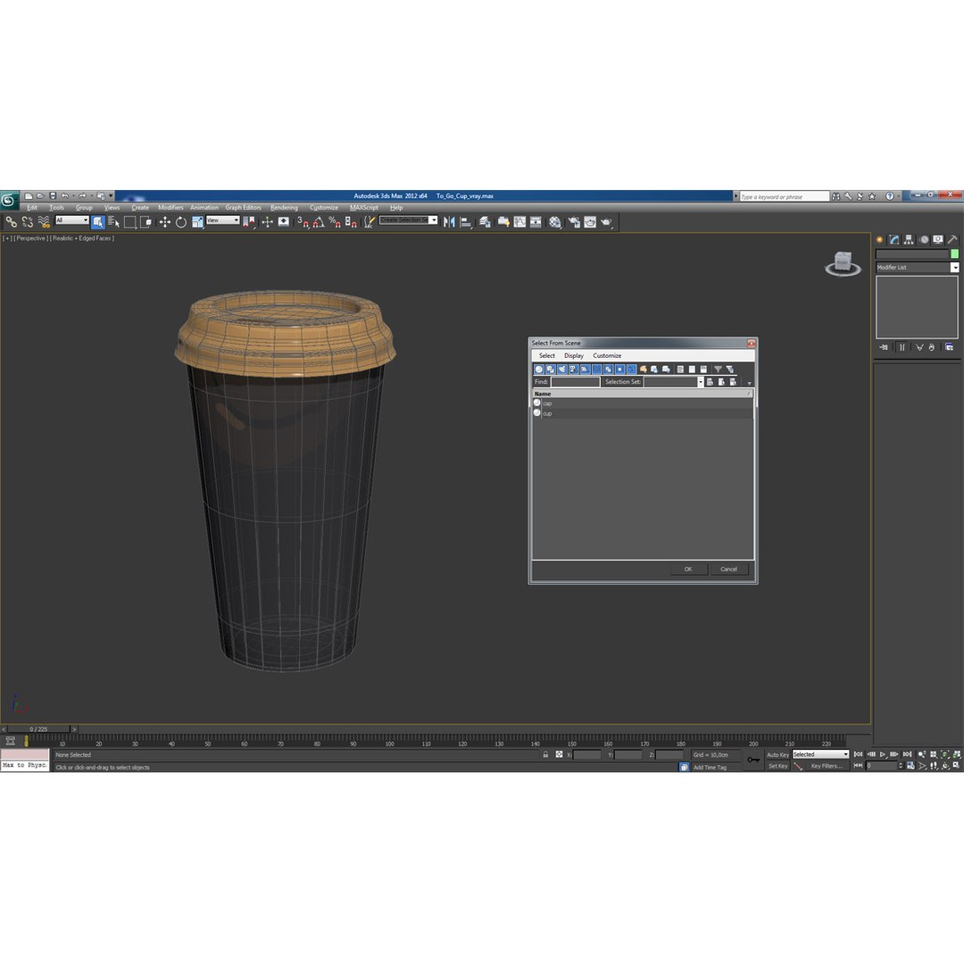 3d Model Cup