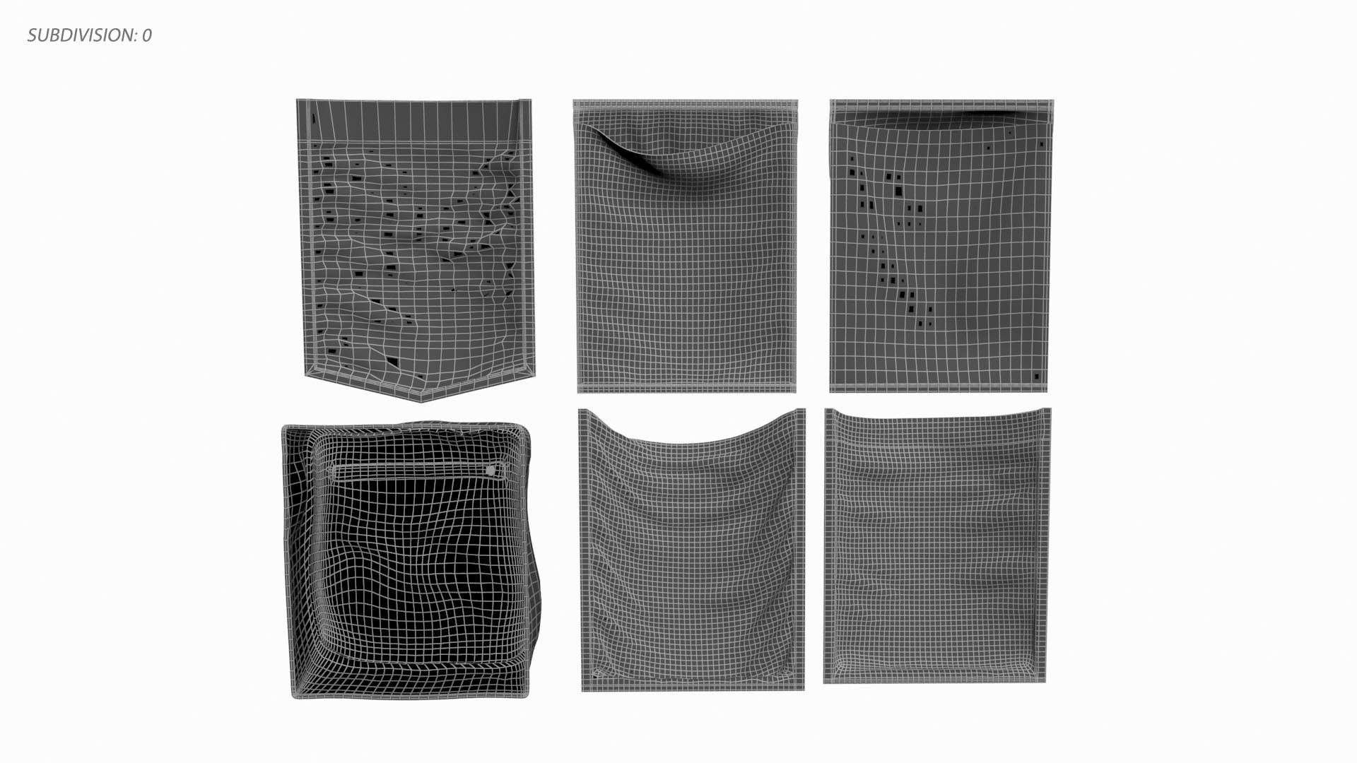 Pockets Fabrics Collection 3D Model - TurboSquid 2108199