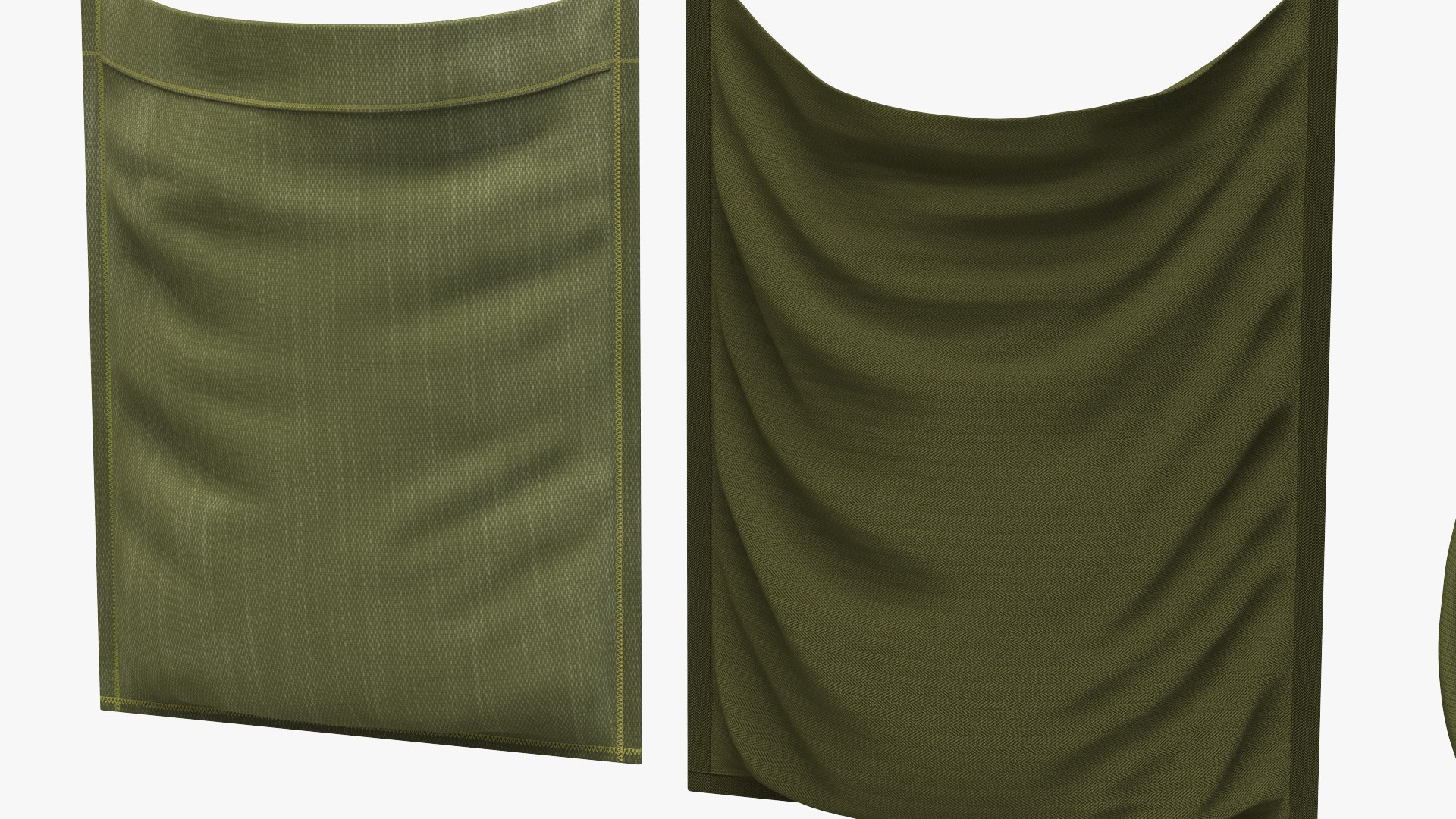 Pockets Fabrics Collection 3D Model - TurboSquid 2108199