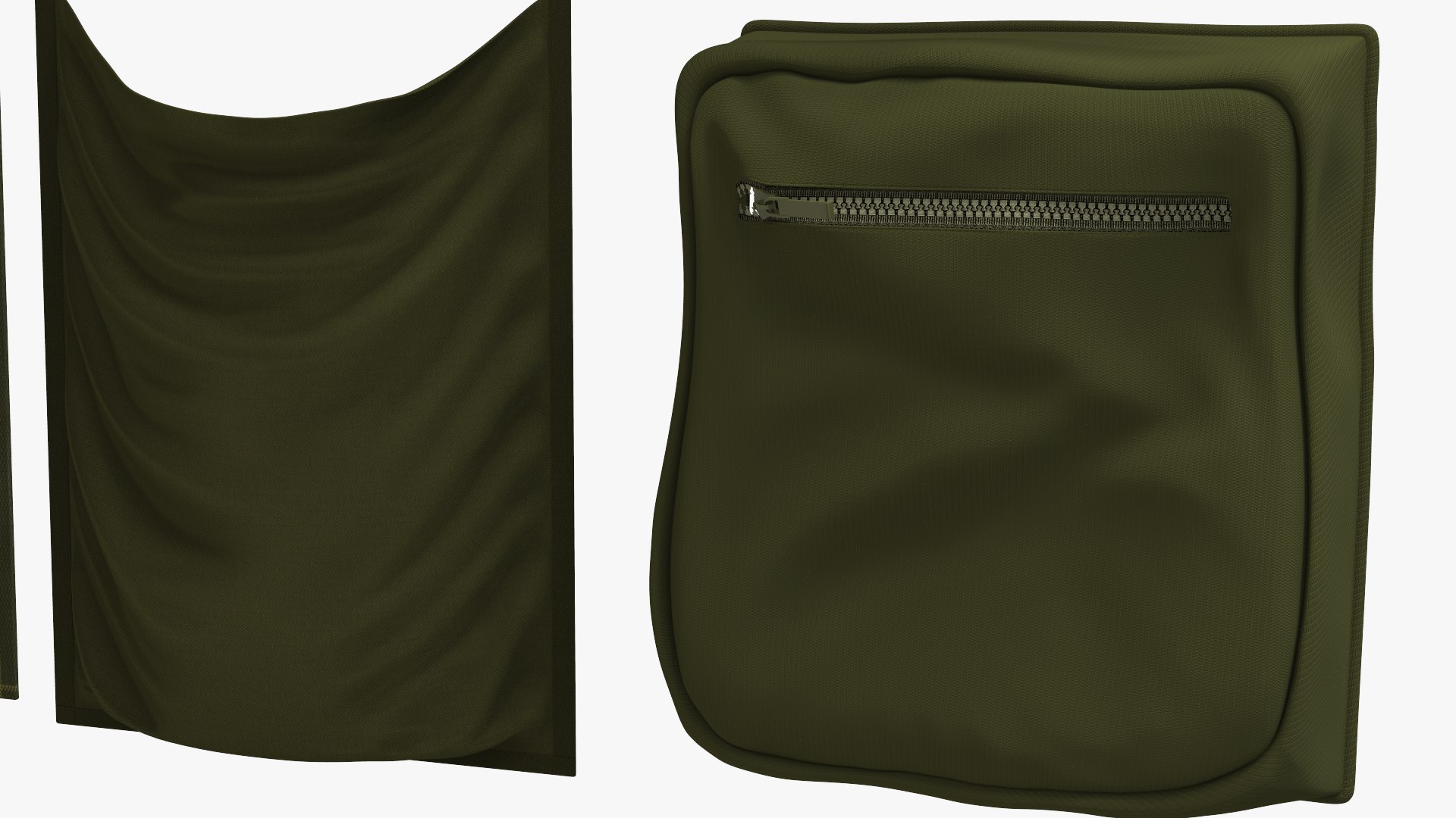 Pockets Fabrics Collection 3D Model - TurboSquid 2108199