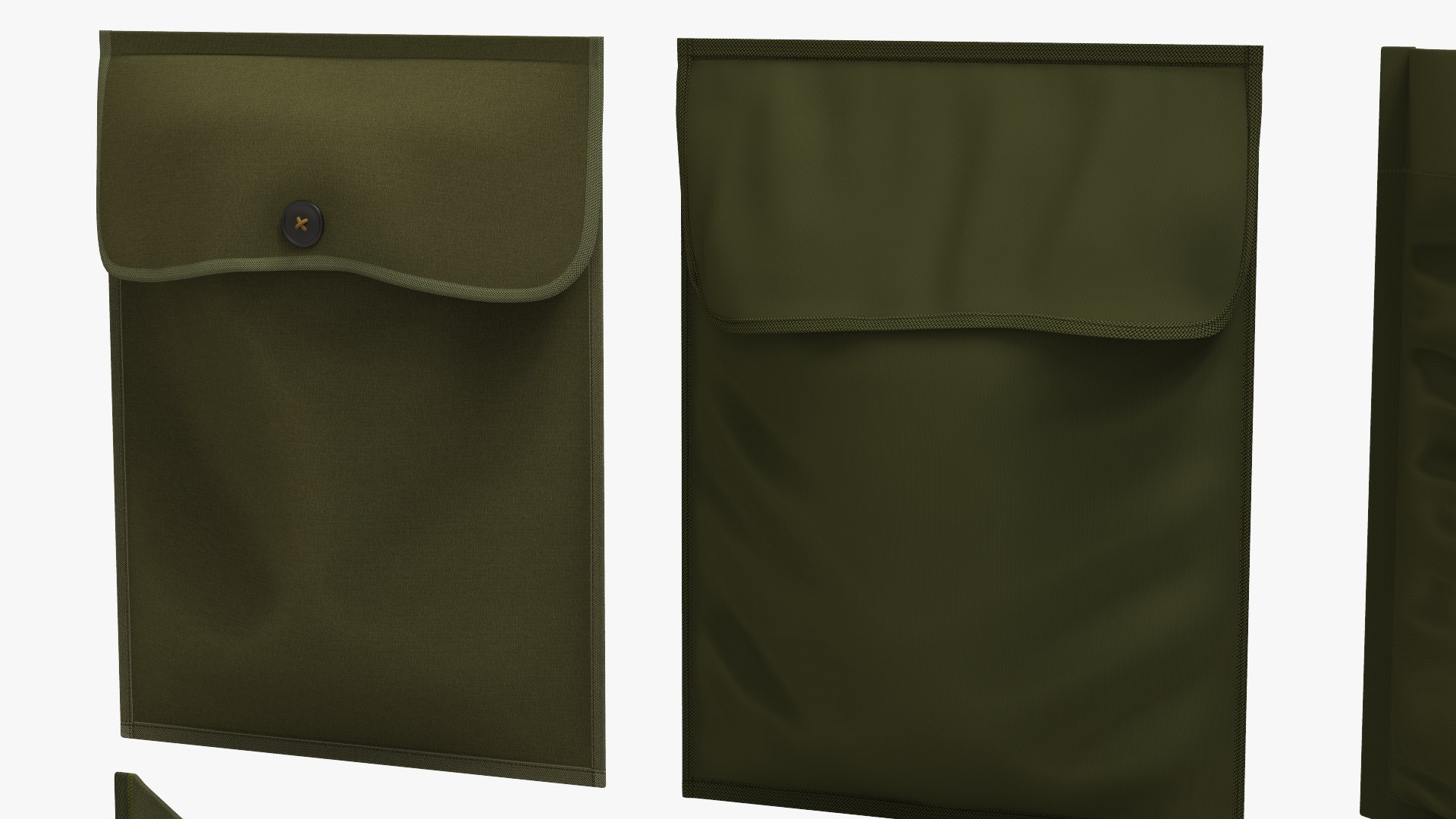 Pockets Fabrics Collection 3D Model - TurboSquid 2108199