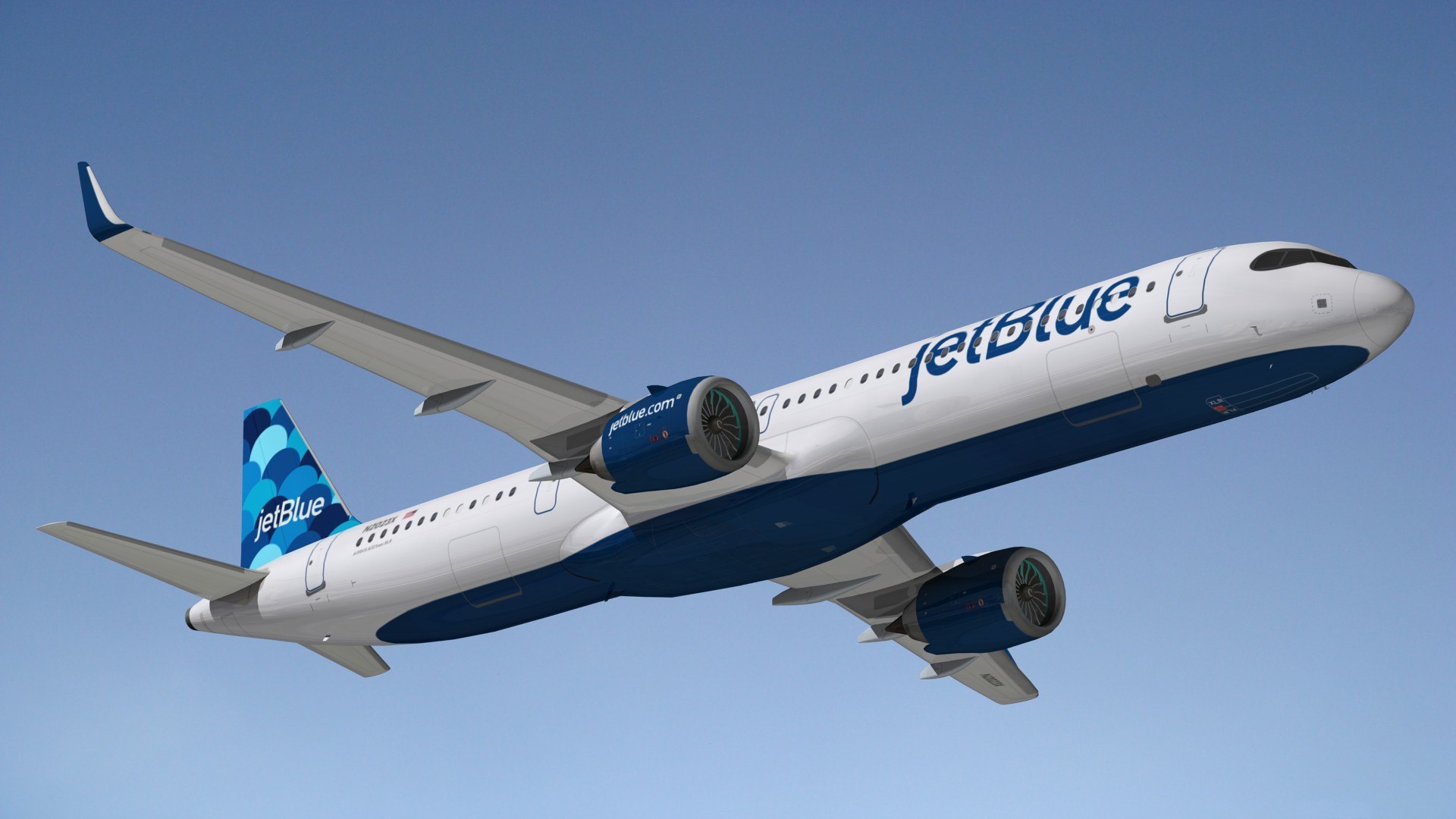 A321 XLR JetBlue 3D Model - TurboSquid 2124326