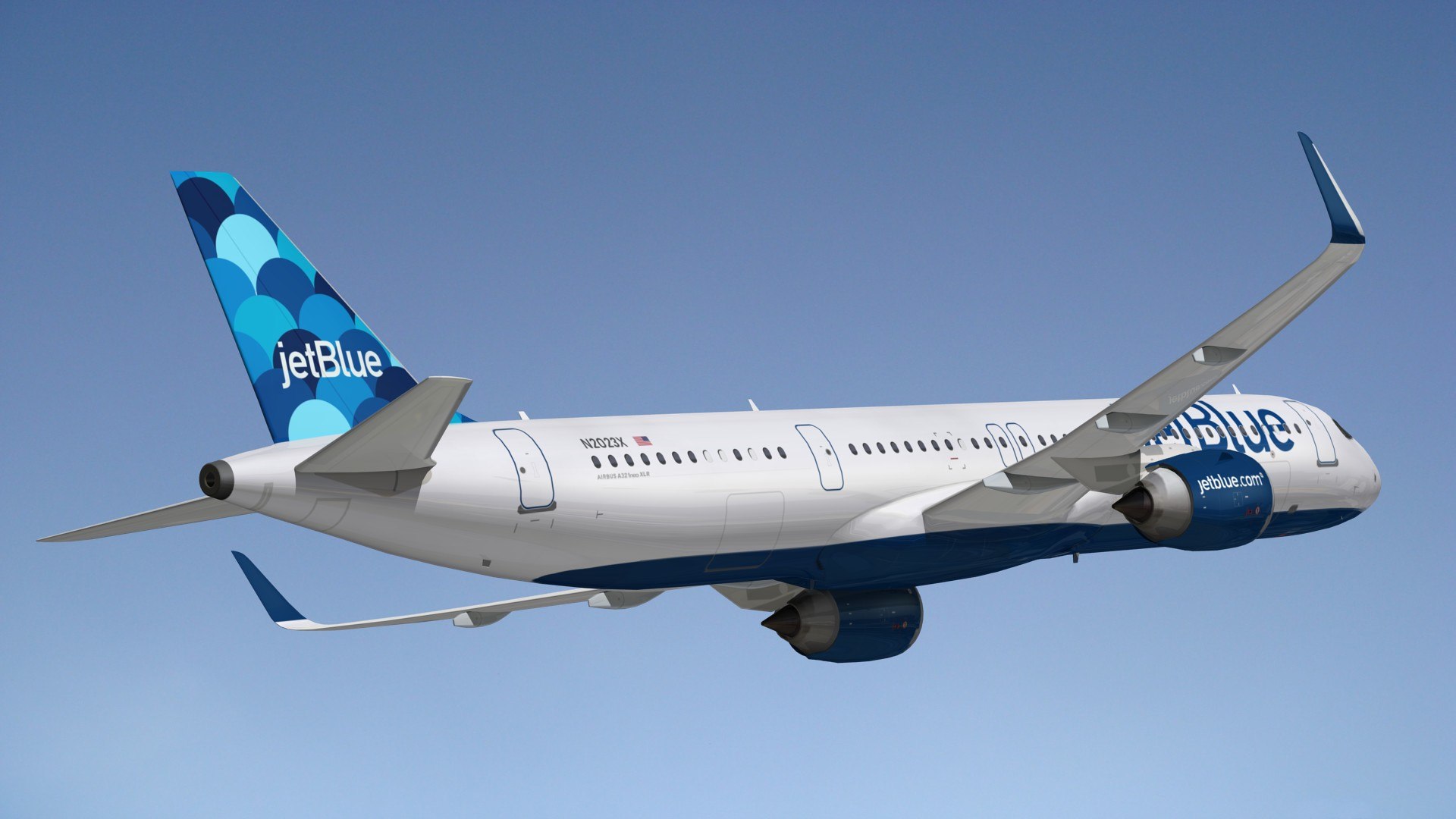 A321 XLR JetBlue 3D Model - TurboSquid 2124326