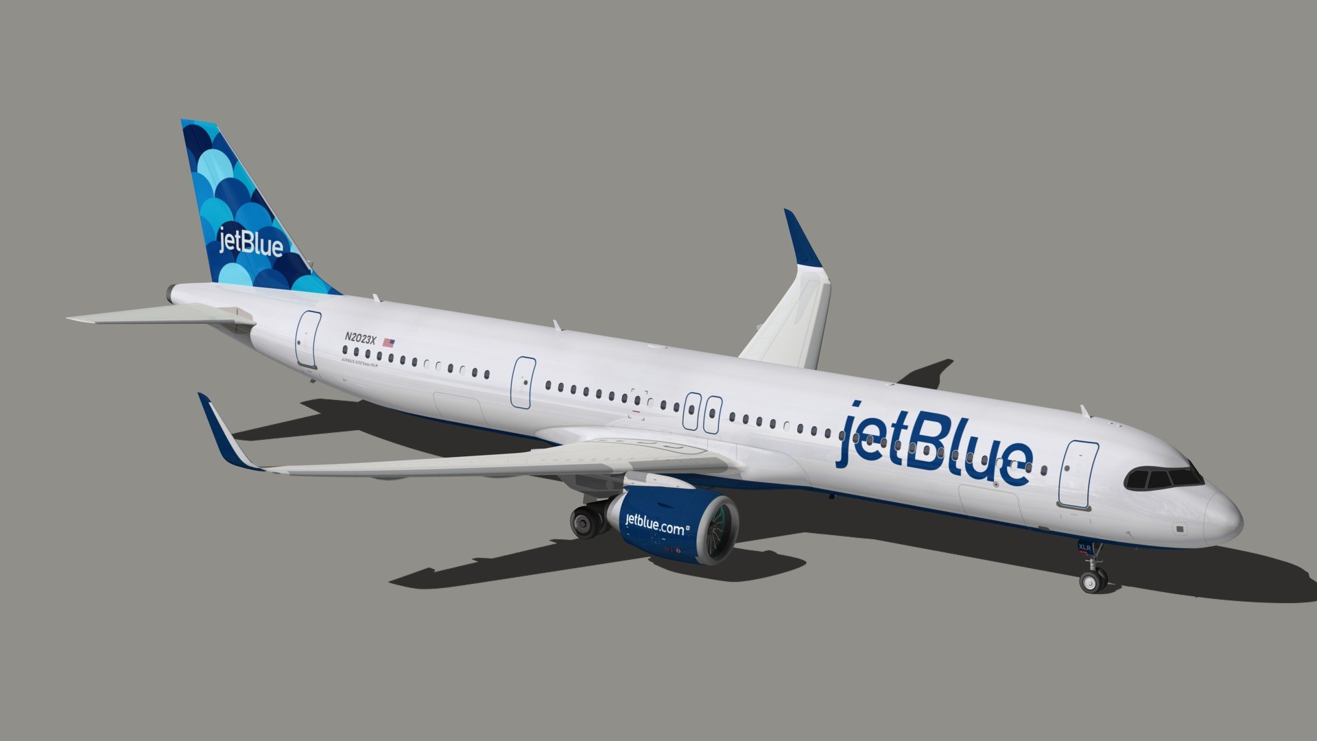 A321 XLR JetBlue 3D Model - TurboSquid 2124326