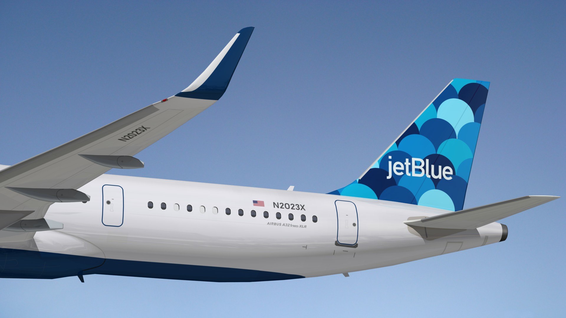 A321 XLR JetBlue 3D Model - TurboSquid 2124326