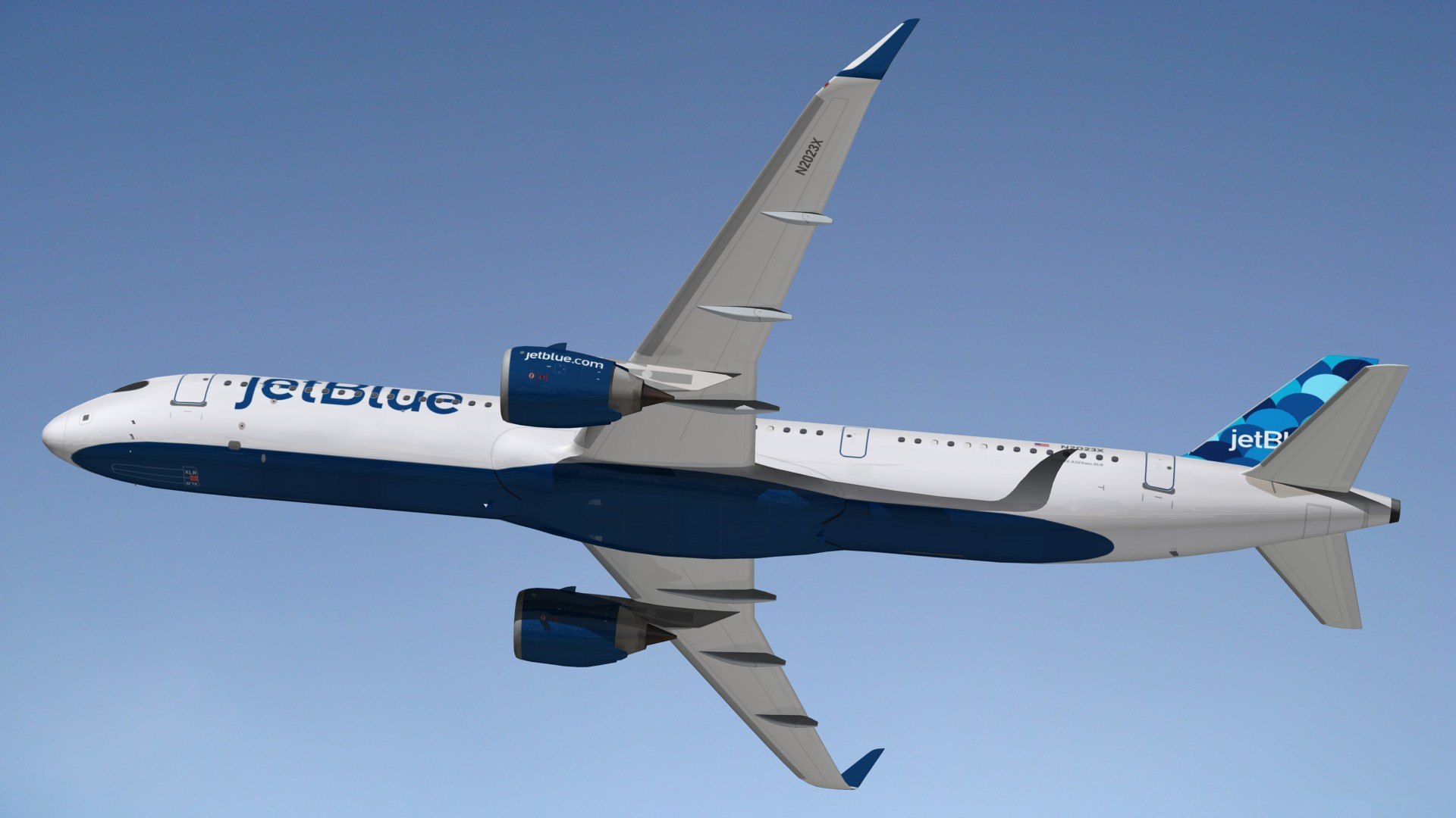 A321 XLR JetBlue 3D Model - TurboSquid 2124326