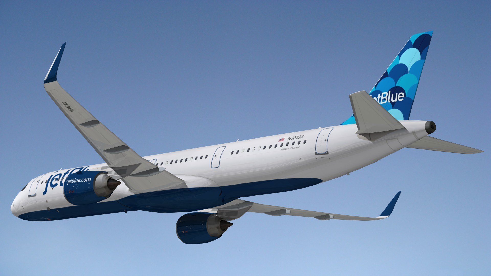 A321 XLR JetBlue 3D Model - TurboSquid 2124326
