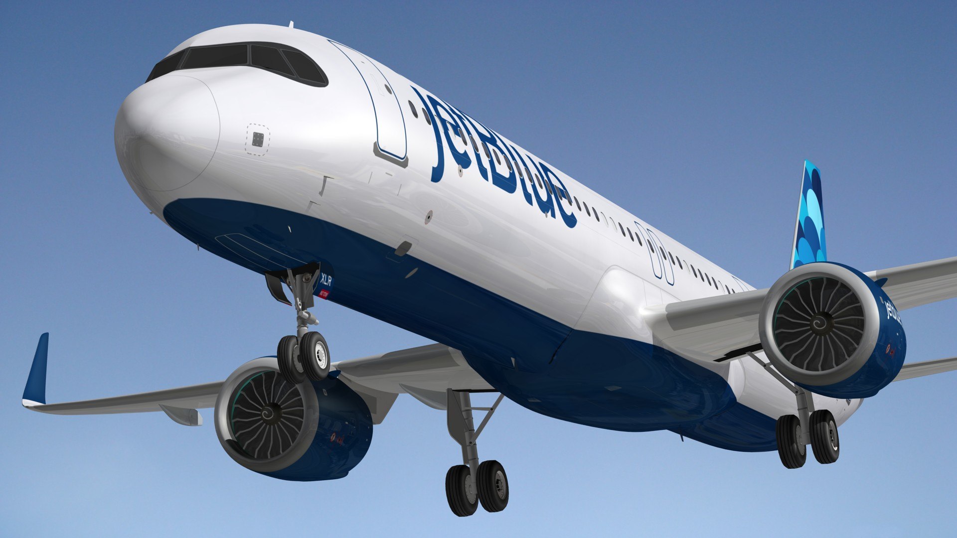 A321 XLR JetBlue 3D Model - TurboSquid 2124326
