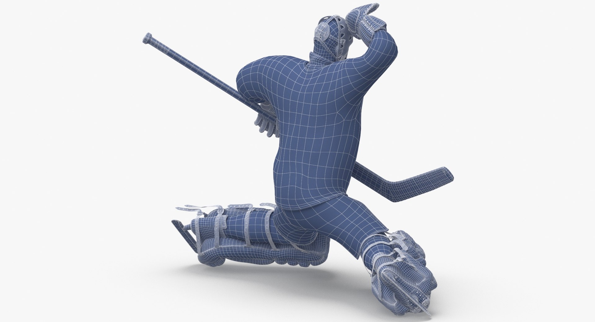 Ice Hockey Goalie Guarding Model - TurboSquid 1524074