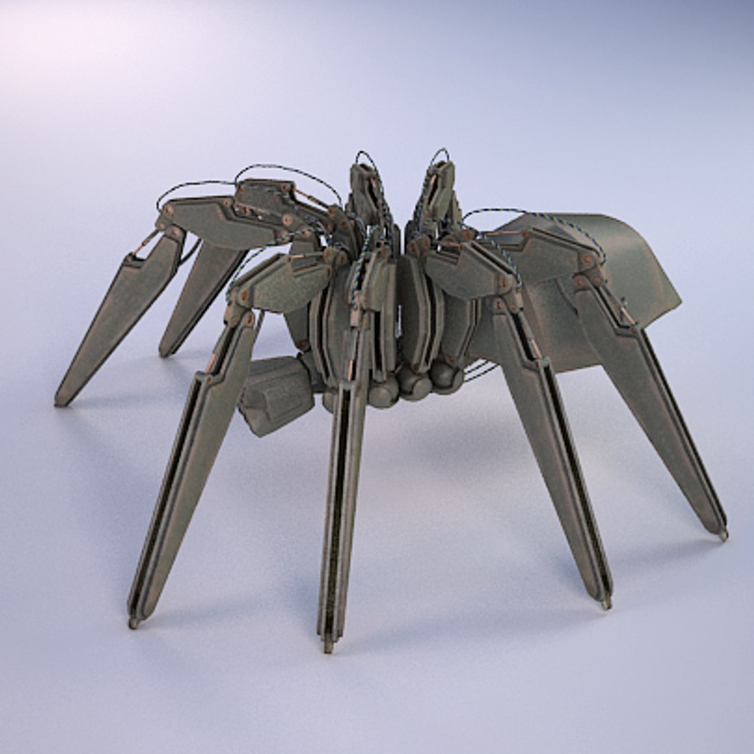 Robot Spider 3d Model