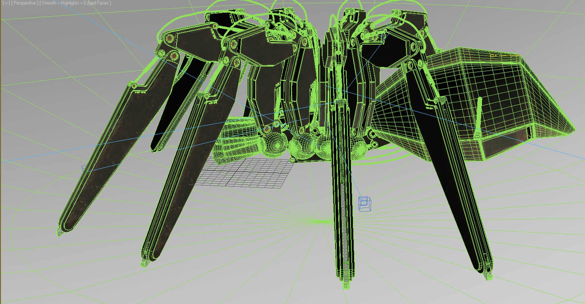 Robot Spider 3d Model