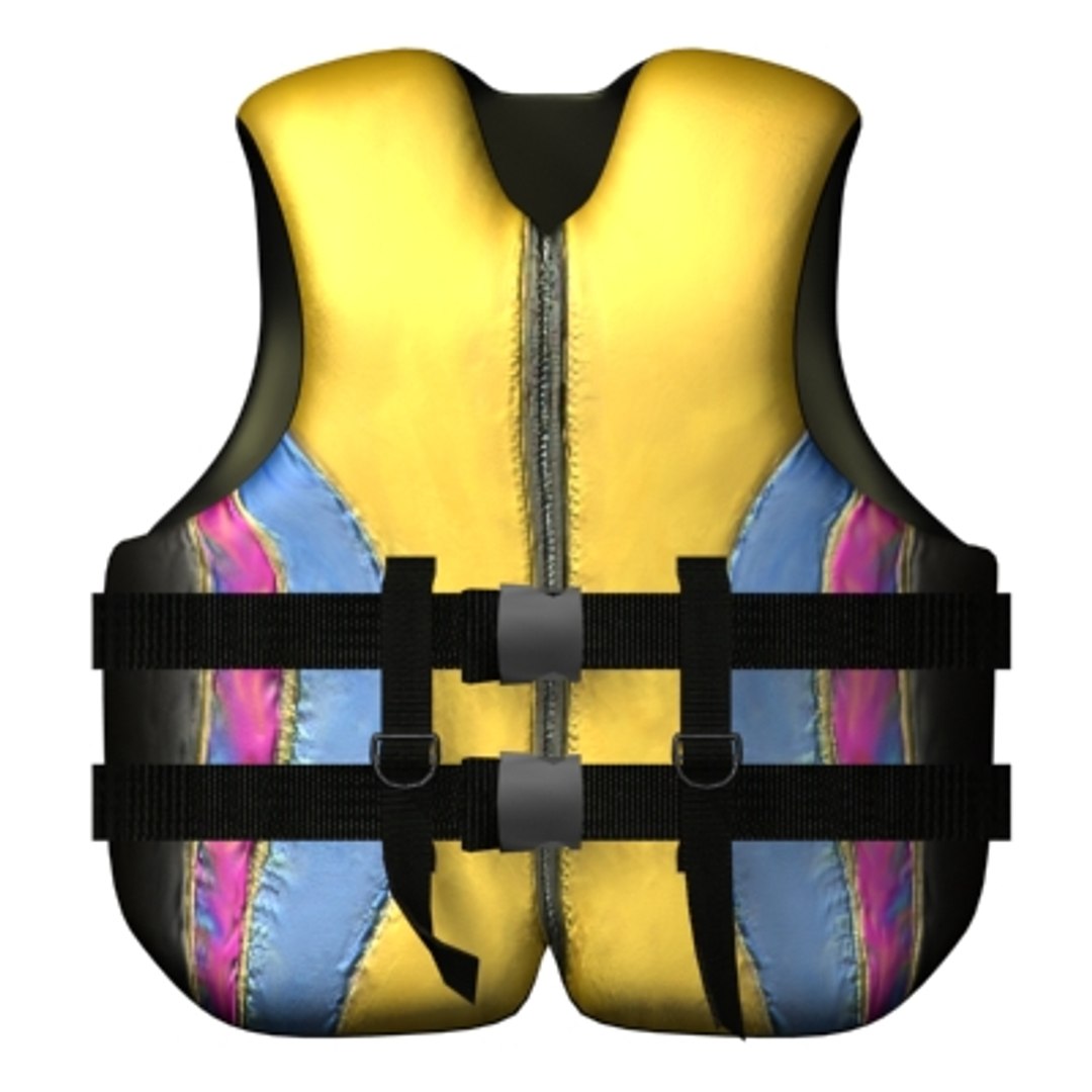 3d Model Life Jacket