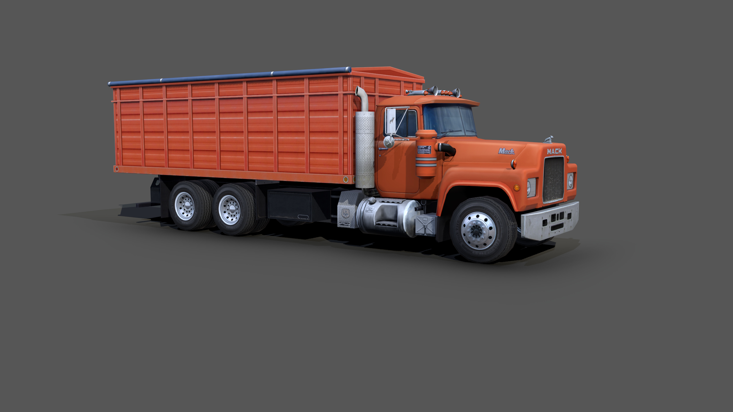 Mack RD686S Grain truck s02 1985 3D model - TurboSquid 1862418