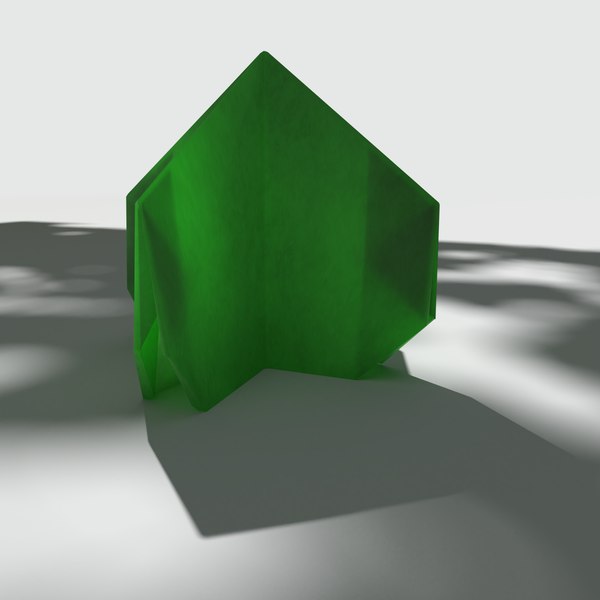 Ready origami bush 3D - TurboSquid 1391737