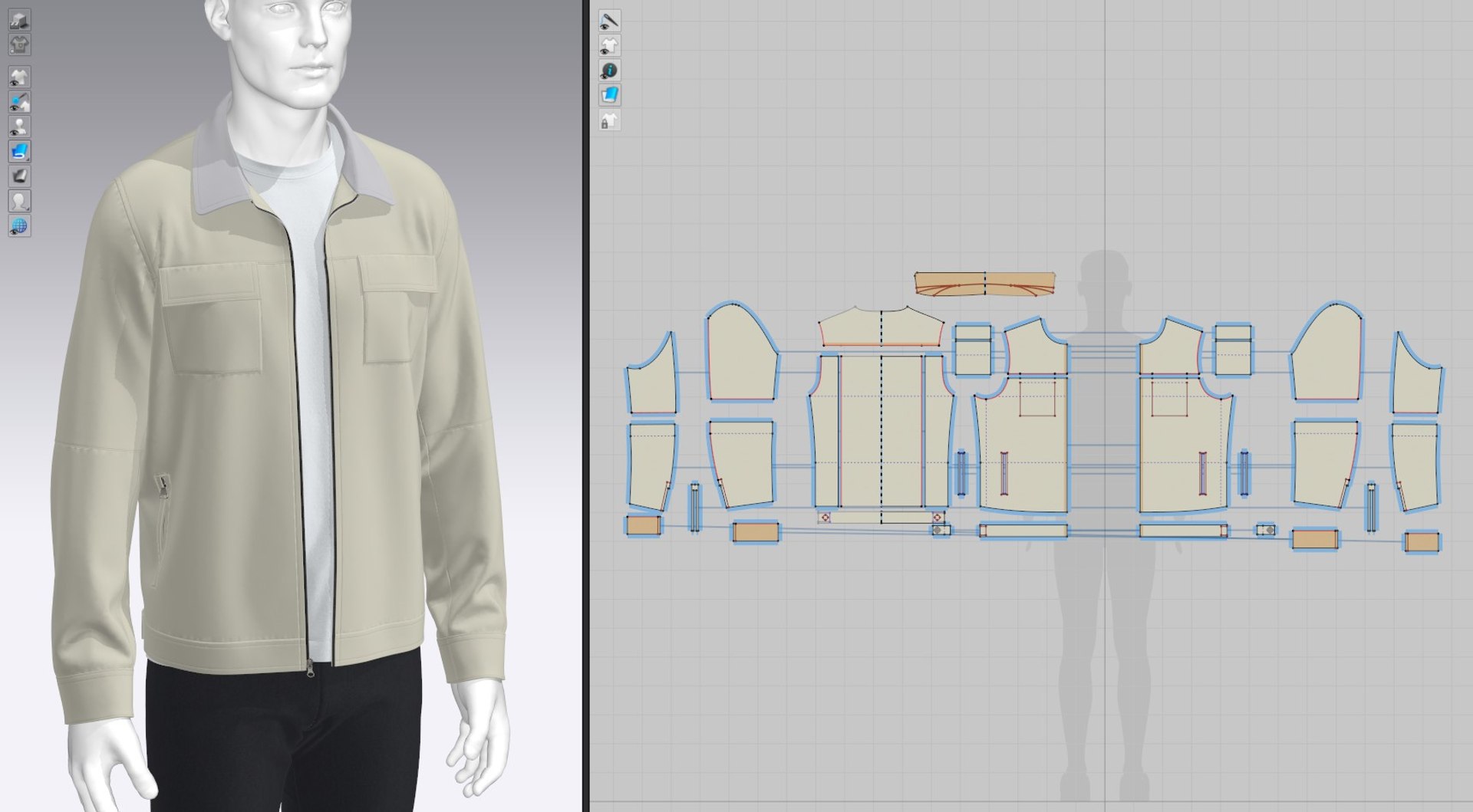 Zip-up Jacket 3D Model - TurboSquid 1928350